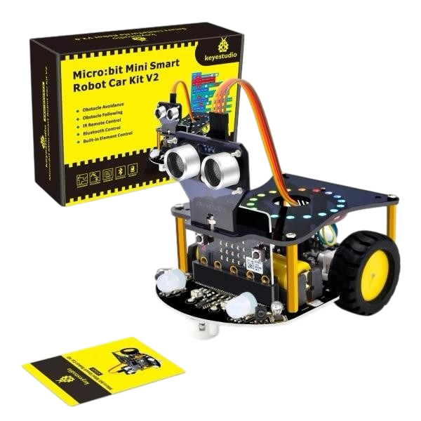 Micro:bit Mini Smart Robot Car Kit – Electronica Monteria